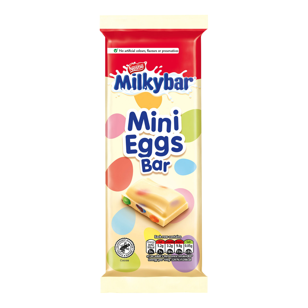 Milkybar Mini Eggs Chocolate Bar 100g | Easter | Crackerjack