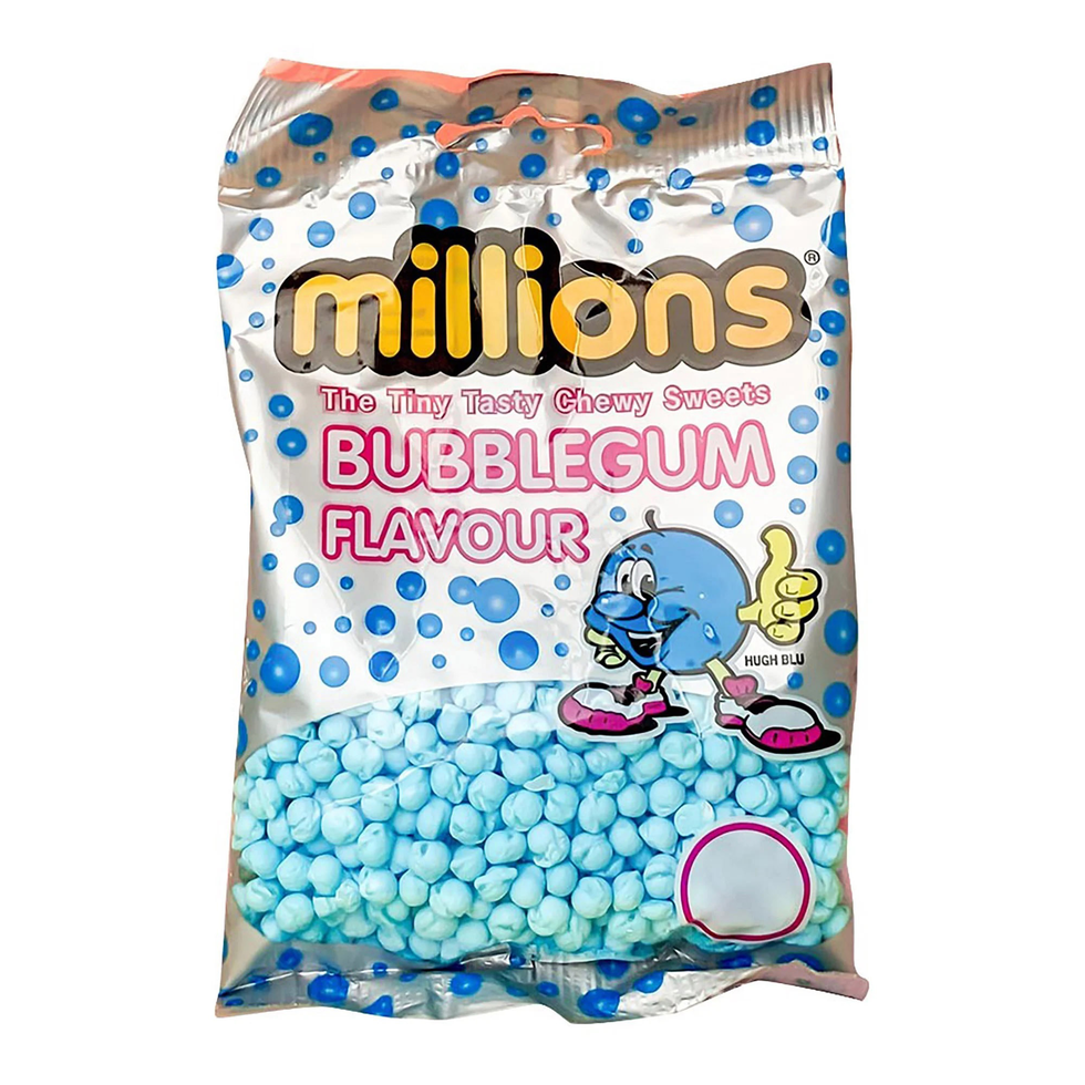 Millions Bubblegum 110g | Confectionery | Crackerjack