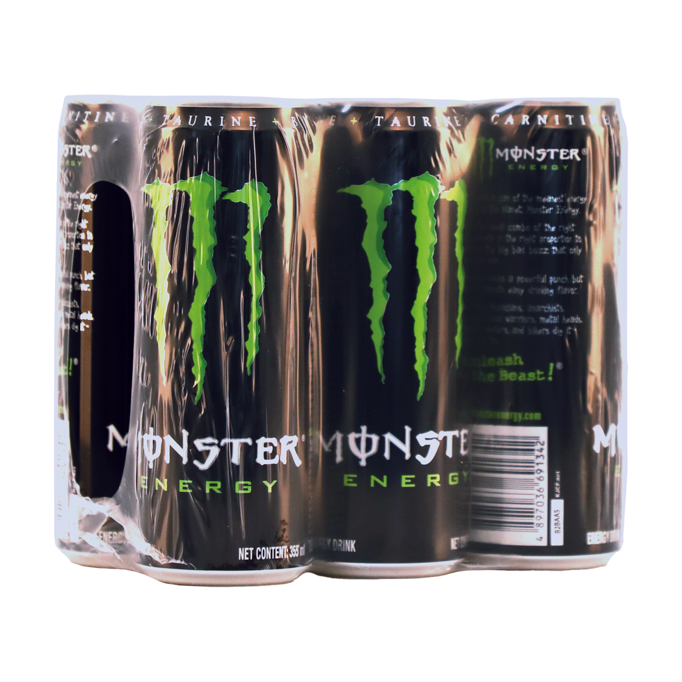 Monster Energy Drink Taurine Ginseng Can 355ml 6pk | Grocery