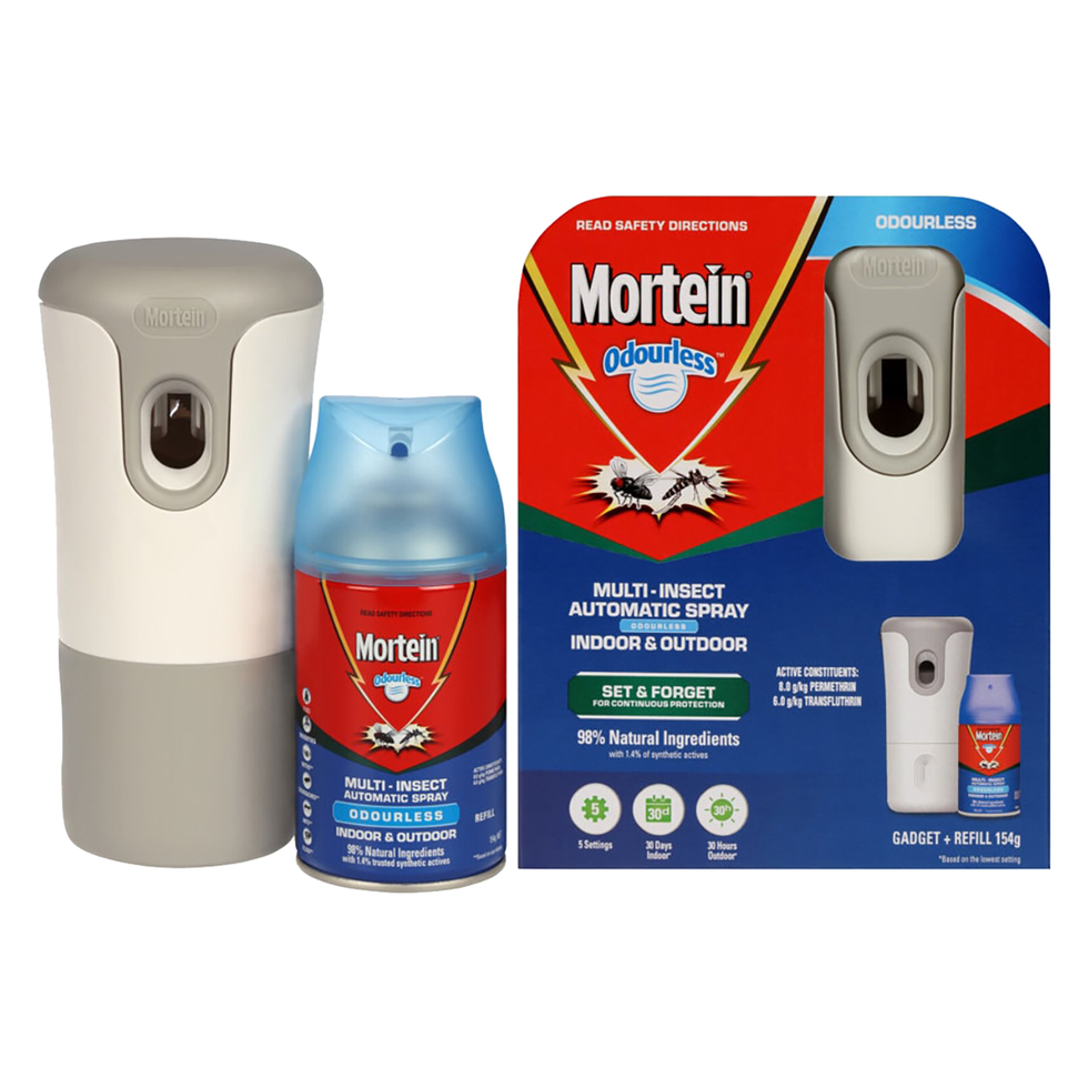 Mortein Odourless Multi-Insect Auto Spray Refill Pack | Household