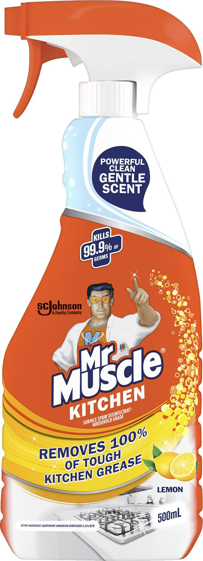 Mr. Muscle Kitchen Disinfectant Citrus 500ml | Household