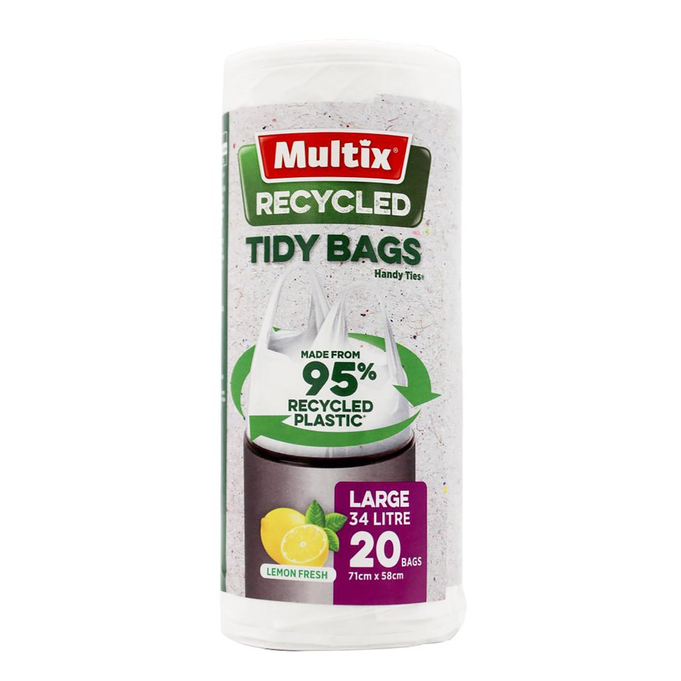 Multix Recycled Tidy Bags Large 20pk | Household | Crackerjack