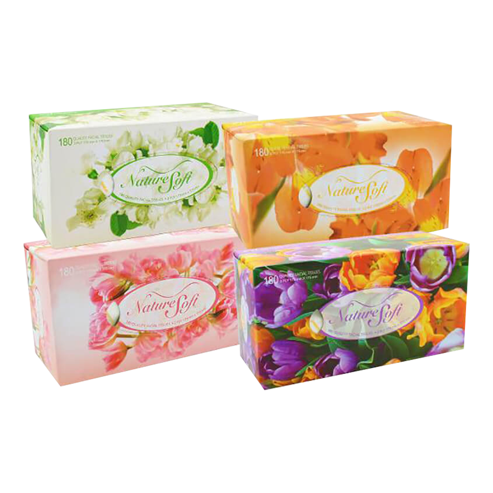 Nature Soft Tissues Floral 168pk Assorted | Health & Beauty