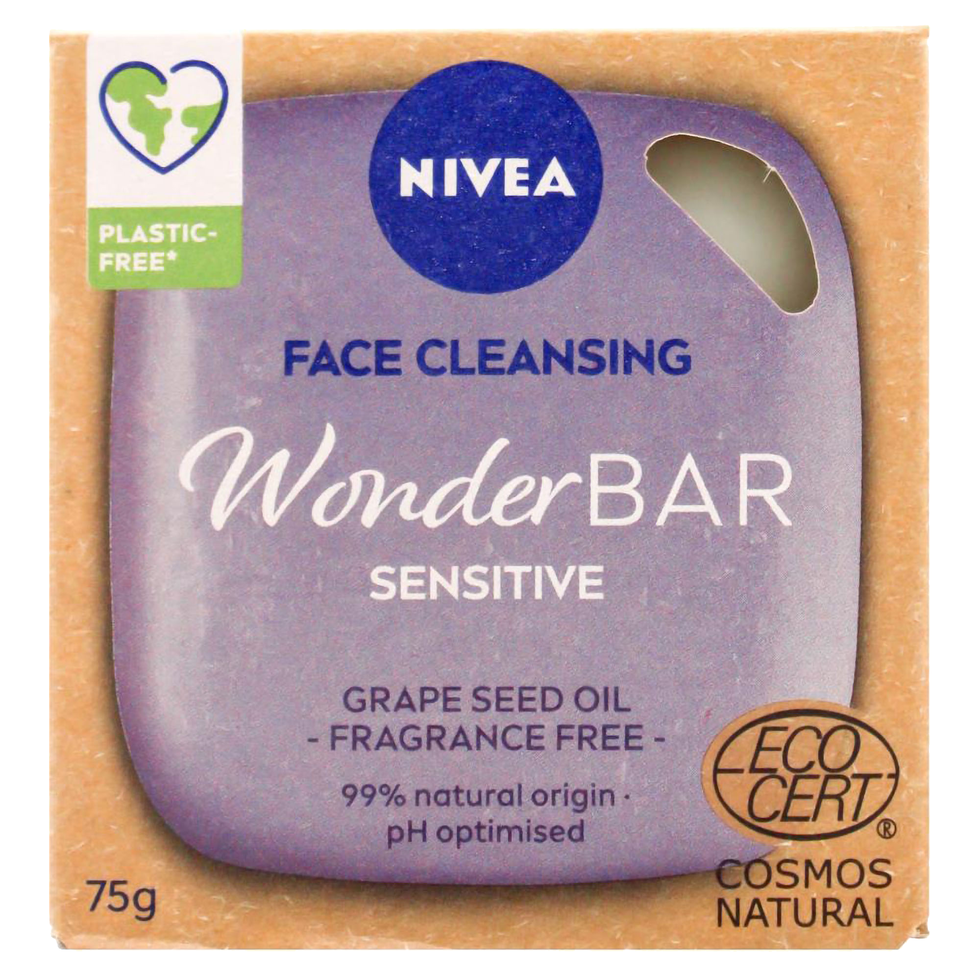 Nivea Face Cleansing Wonder Bar Sensitive 75g | Health & Beauty