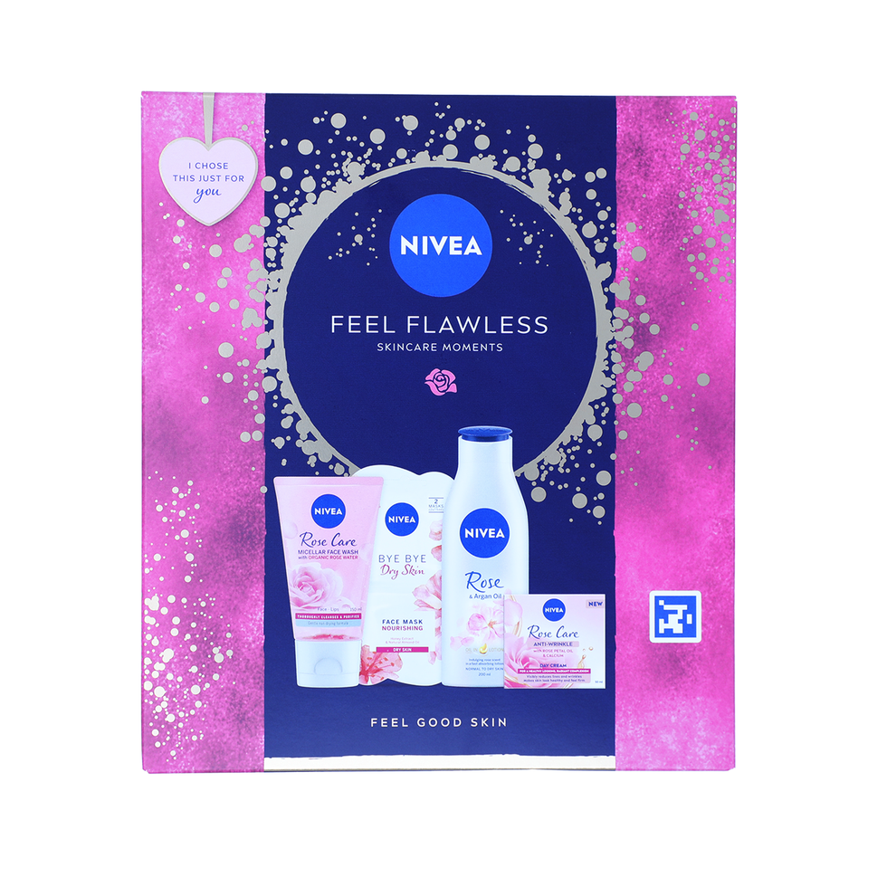 Nivea Gift Set Feel Flawless 5pc | Health & Beauty