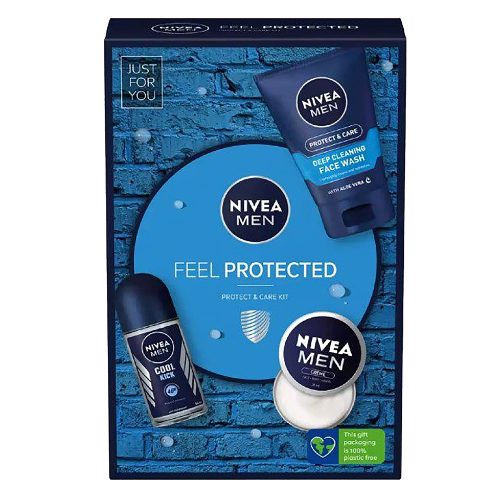 Nivea Men Feel Protected Set 3pc | Health & Beauty