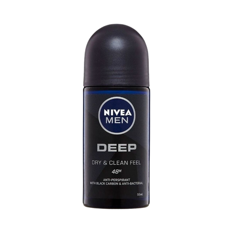 Nivea Men Roll On Deep Dry & Clean Feel 50ml | Health & Beauty