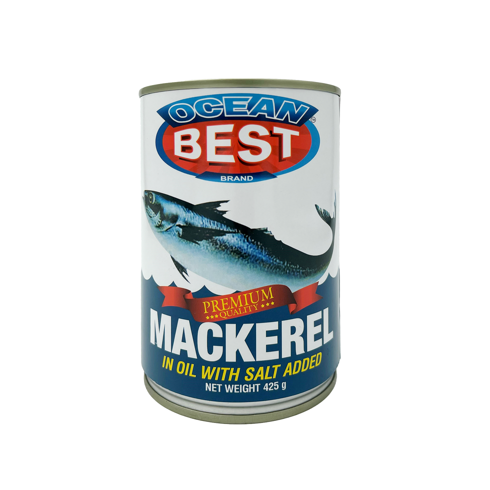 Ocean Best Mackerel in Oil 425g | Grocery | Crackerjack