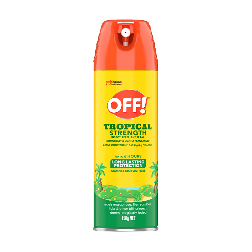 Off! Tropical Strength Insect Repellent Aerosol Spray 150g | Household