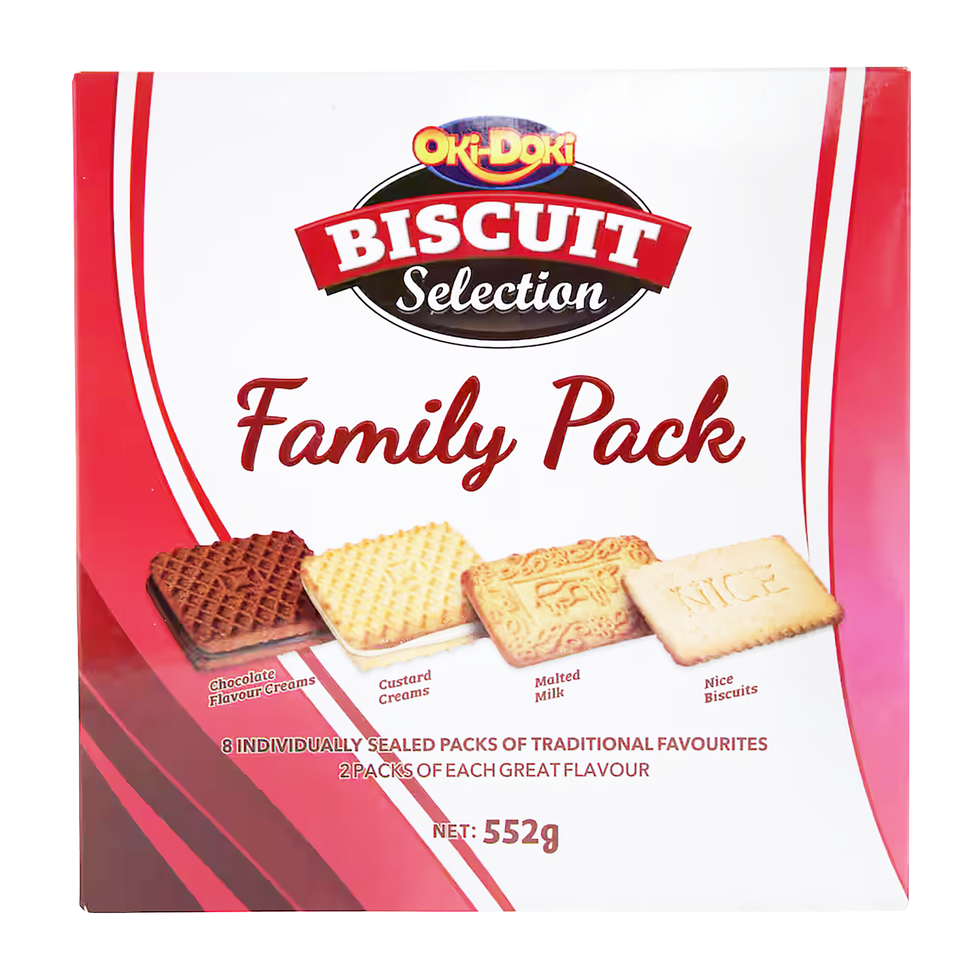 Oki-Doki Biscuits Selection Family Pack 552g | Grocery