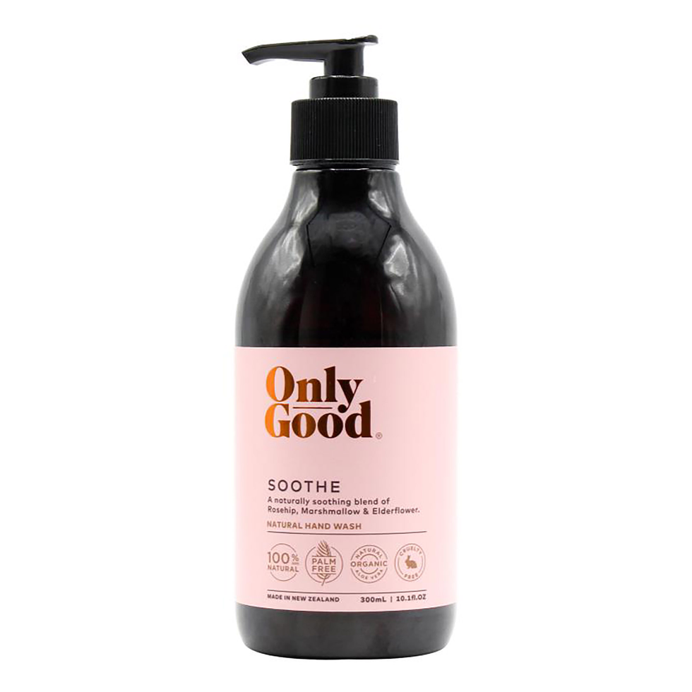 Only Good Natural Hand Wash Soothe Rosehip And Marshmallow 300ml ...
