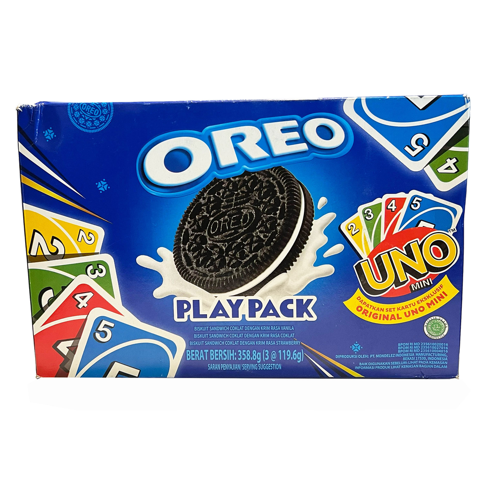 Oreo Play Pack Uno 358.8g | Biscuits & Crackers | Product