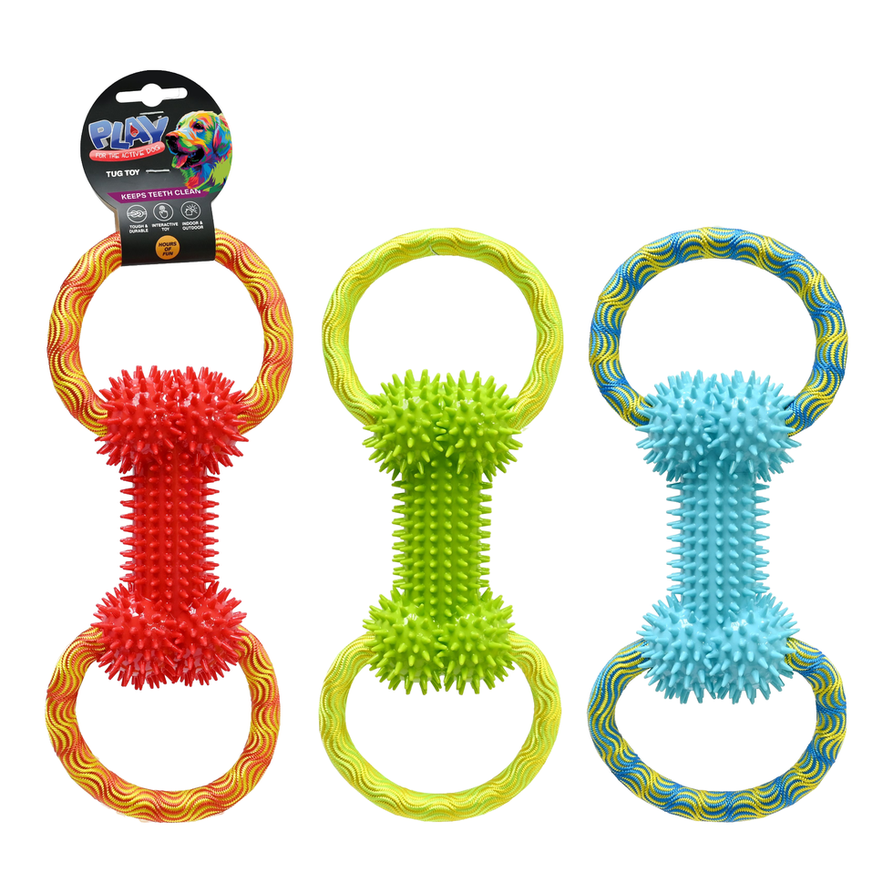 Pet Rope Tug Toy 31cm Assorted | Pet | Crackerjack