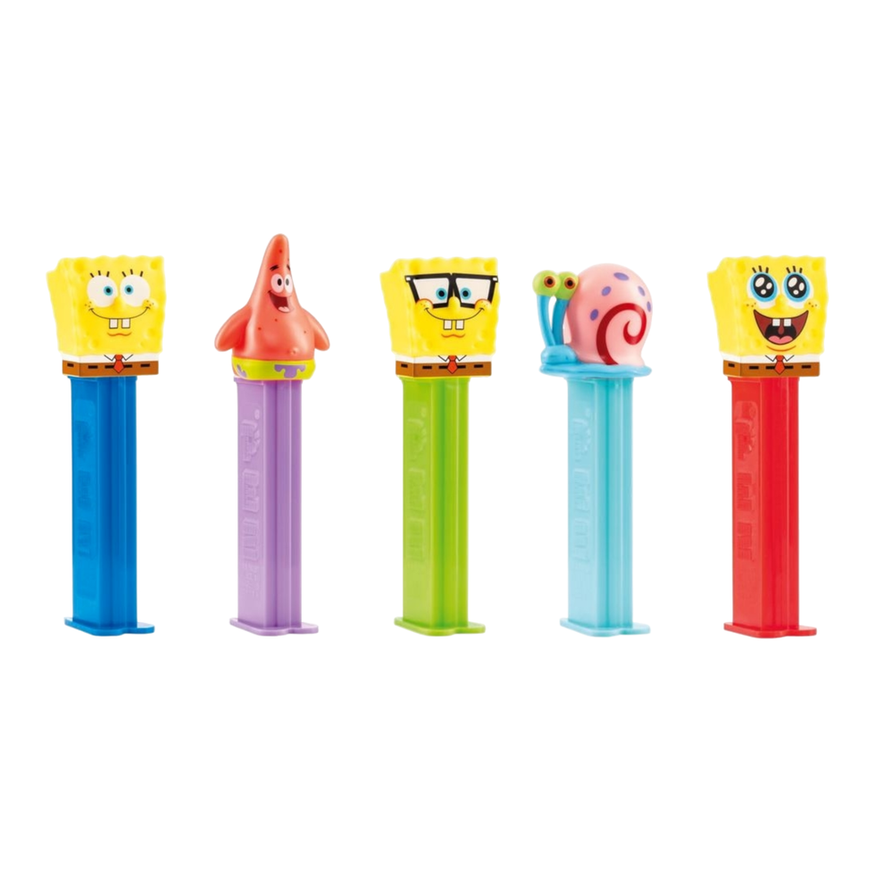 Pez Spongebob Candy Dispenser 17g Assorted | Confectionery