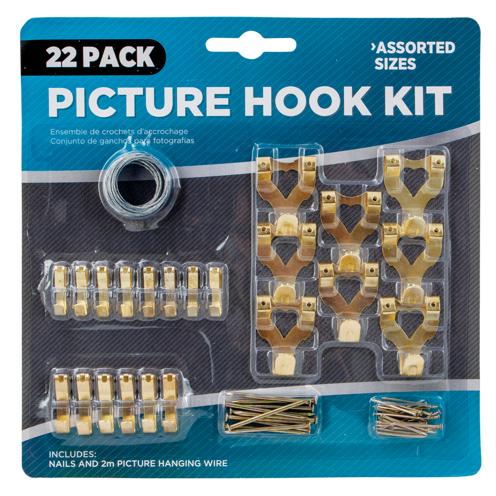 Picture Hook Kit with Wire | Household | Crackerjack