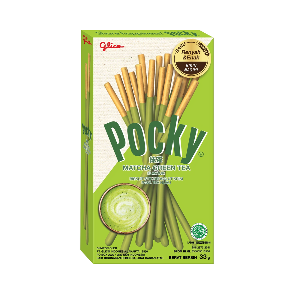 Pocky Biscuit Stick Green Tea Matcha 33g | Grocery