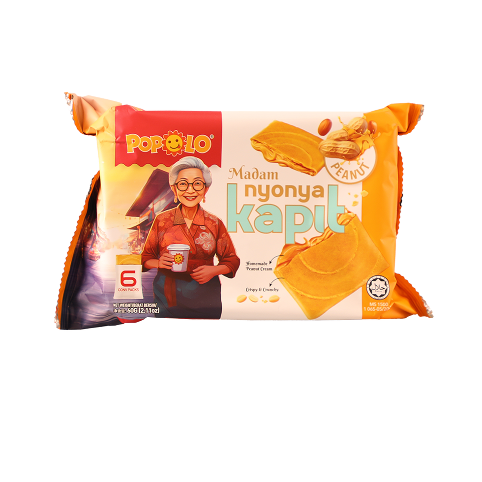 Popolo Nyonya Kapet Peanut 60g | Grocery | Crackerjack