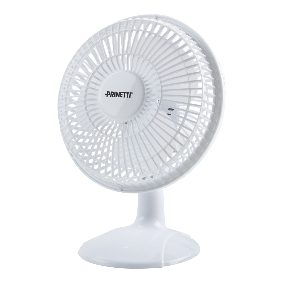 Prinetti Desk Fan 15cm White | Home | Crackerjack