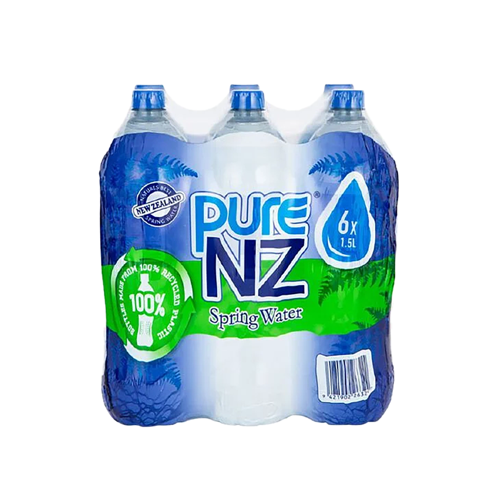 Pure NZ Spring Water 1.5L 6pk | Grocery | Crackerjack