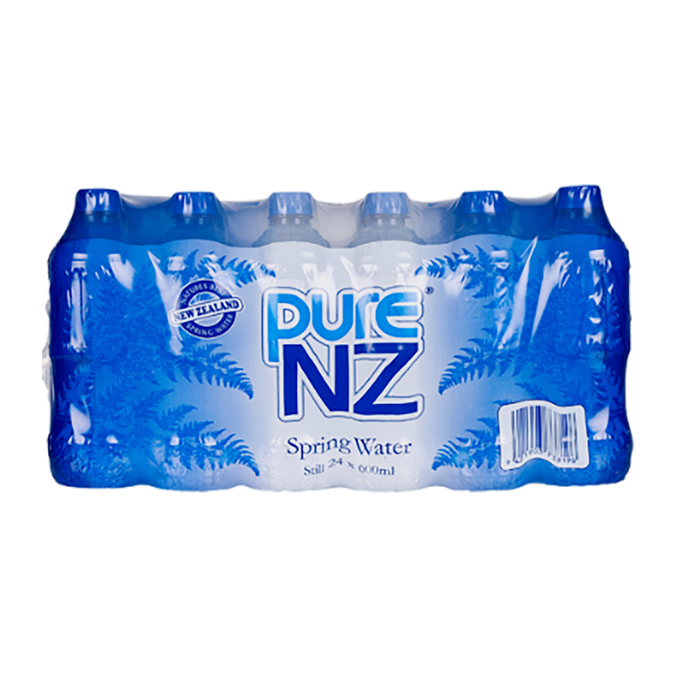 Pure NZ Spring Water 600ml 24pk | Grocery | Crackerjack