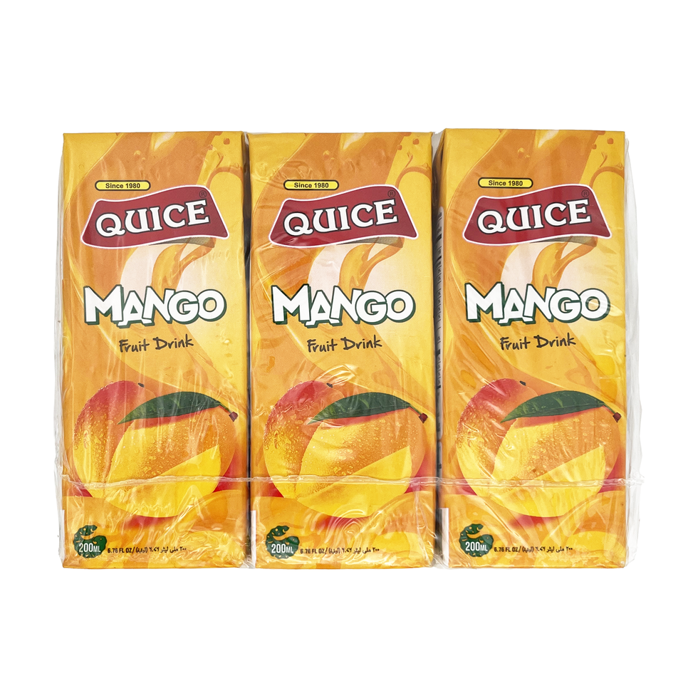 Quice Mango Fruit Drink 200ml 6pk | Grocery | Crackerjack
