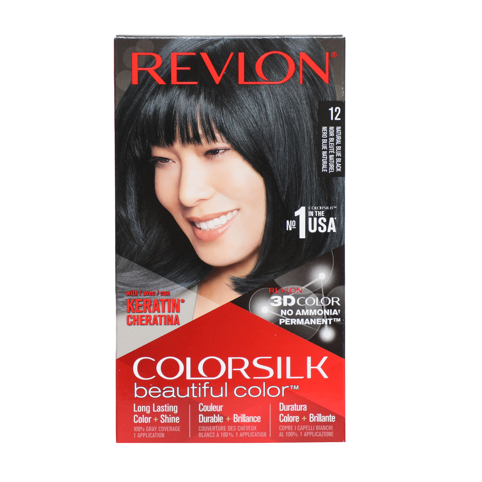 Revlon Colorsilk Natural Blue Black 12 | Health & Beauty
