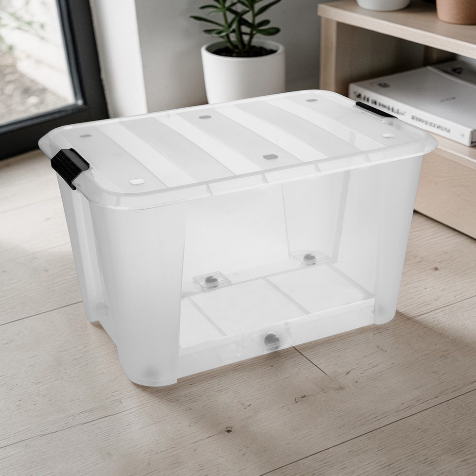 Rolling Box with Clips 90L | Furniture | Crackerjack