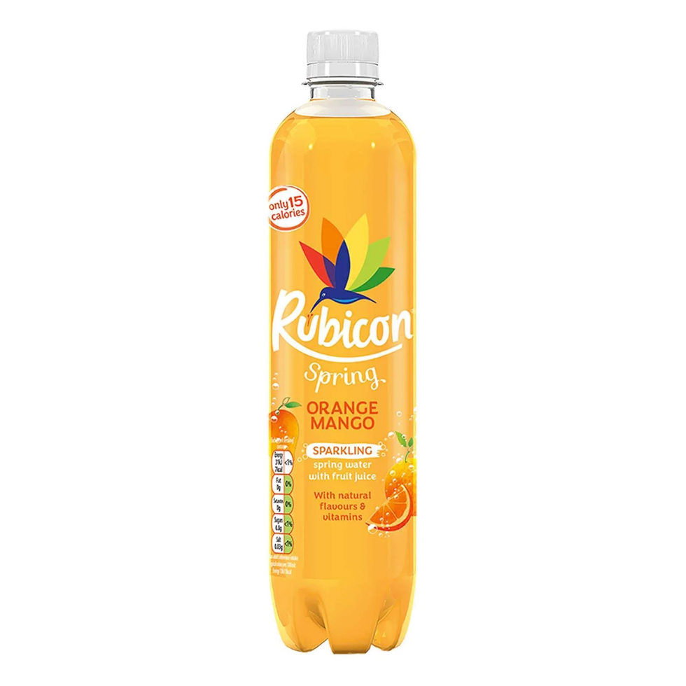 Rubicon Spring Orange & Mango Sparkling Water 500ml | Grocery