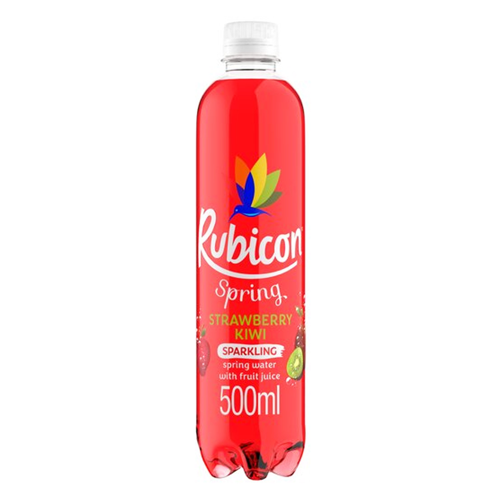 Rubicon Spring Strawberry & Kiwi Sparkling Water 500ml | Grocery