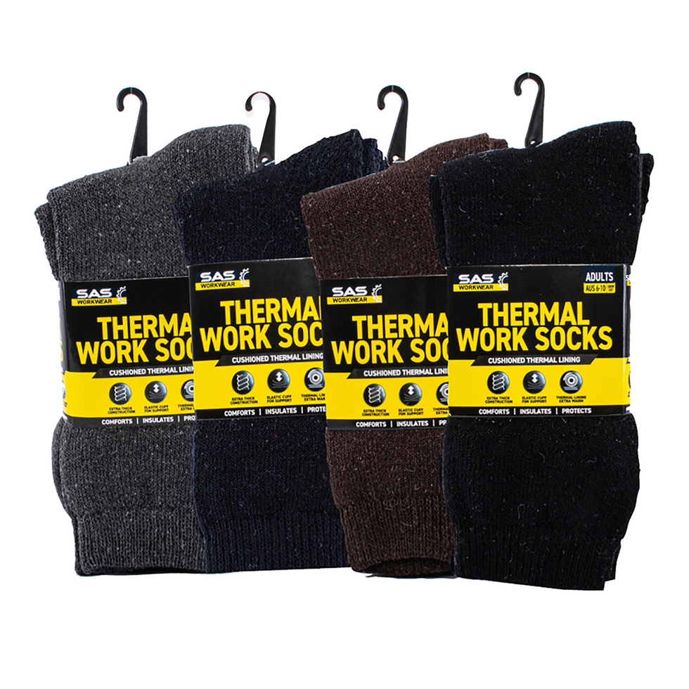 SAS Men's Workwear Work Socks Assorted | Clothing