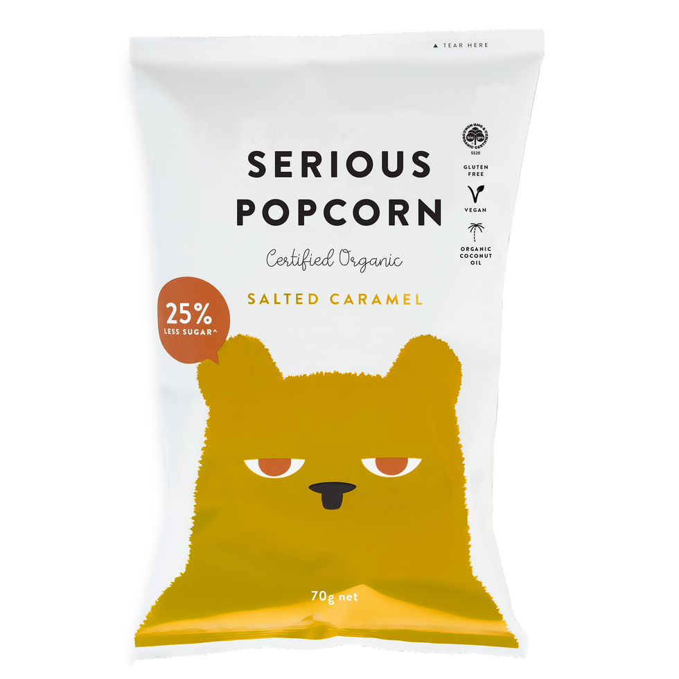 Serious Salted Caramel Popcorn 70g | Grocery | Crackerjack