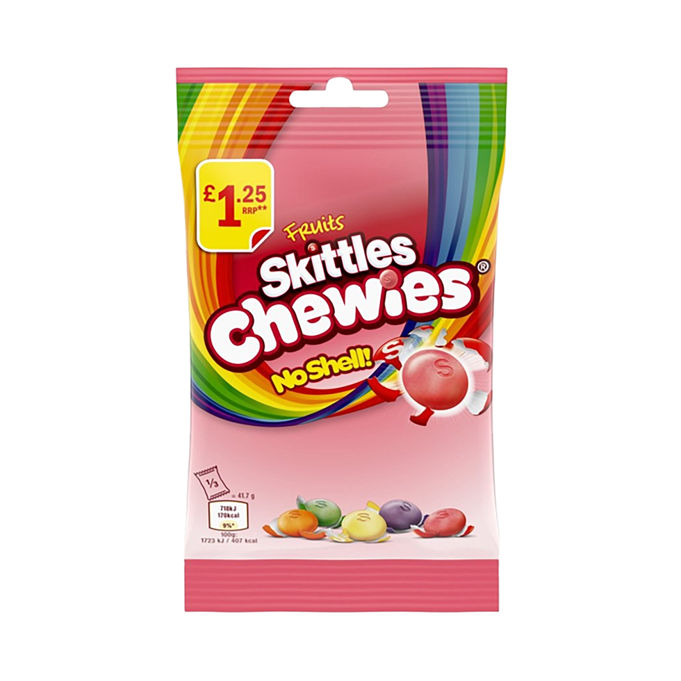 Skittles Chewies Bag 125g | Confectionery | Crackerjack
