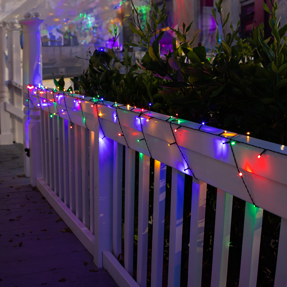 Solar Living Solar String Light 50 LED Multi Colour | Gardening