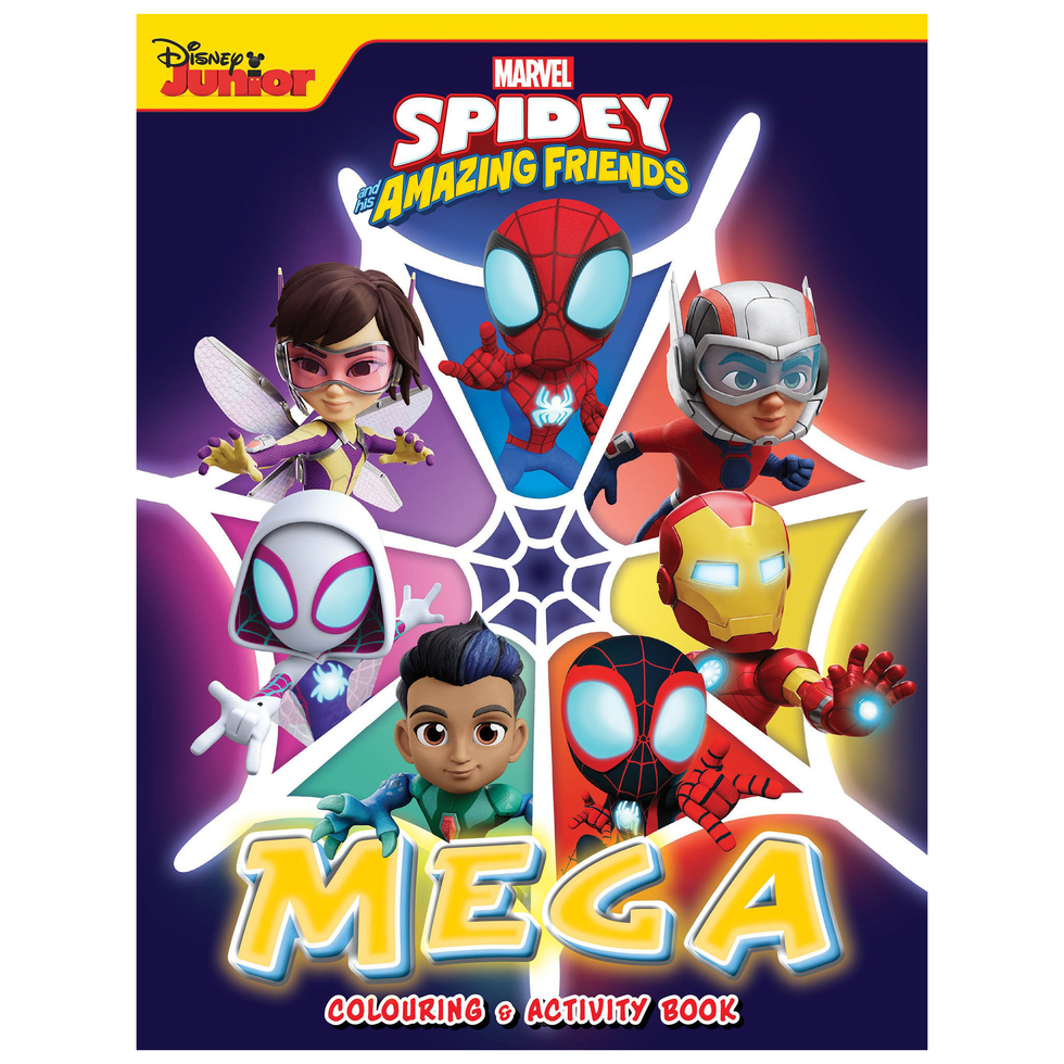 Spidey And His Amazing Friends Mega Colouring | Adult Colouring | Product