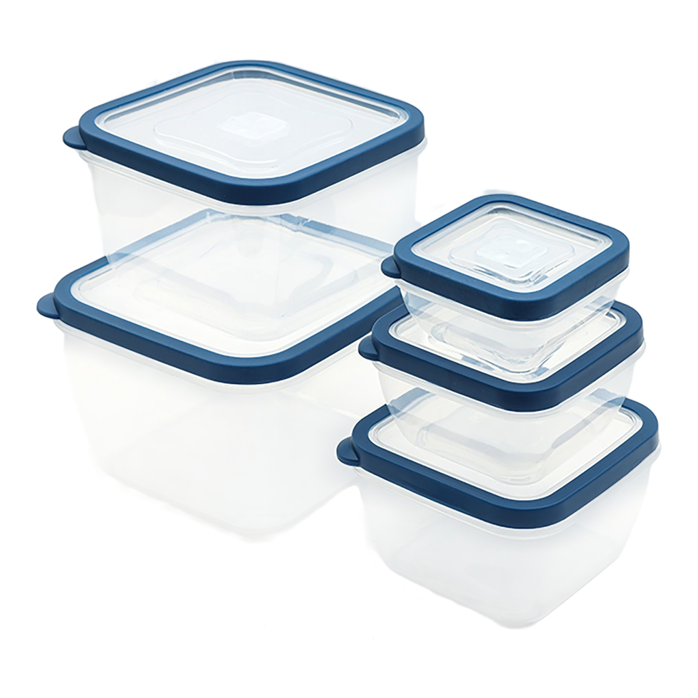 Square Food Container Indigo 5pk | Home | Crackerjack
