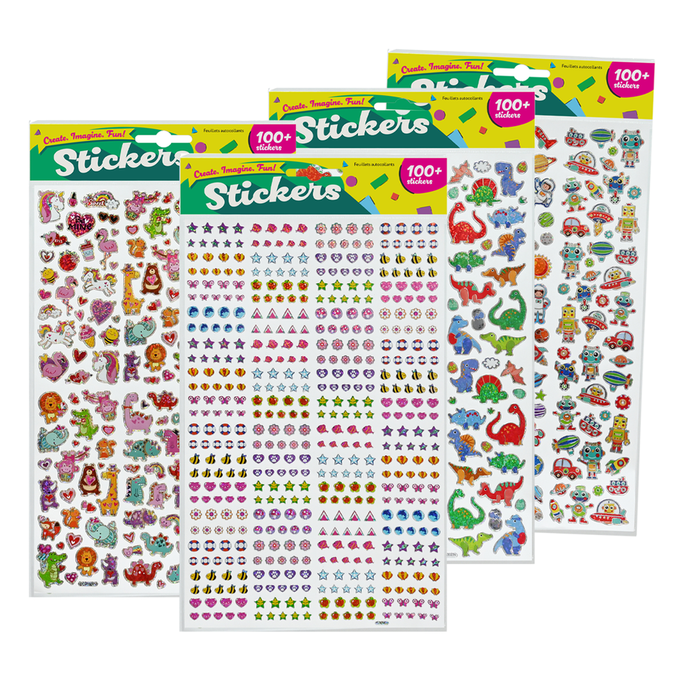 Sticker Sheets Assorted | Stationery, Party & Craft