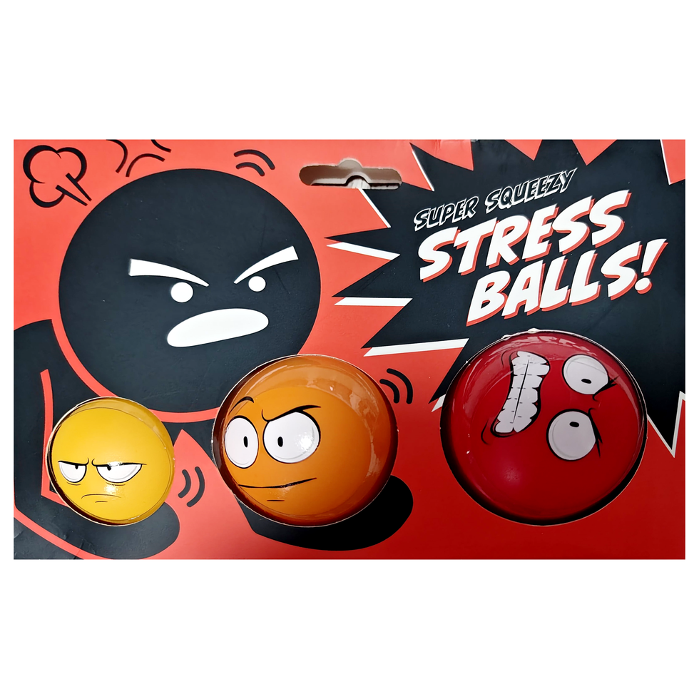 Super Squeezy Stress Balls 3pk | Home | Crackerjack
