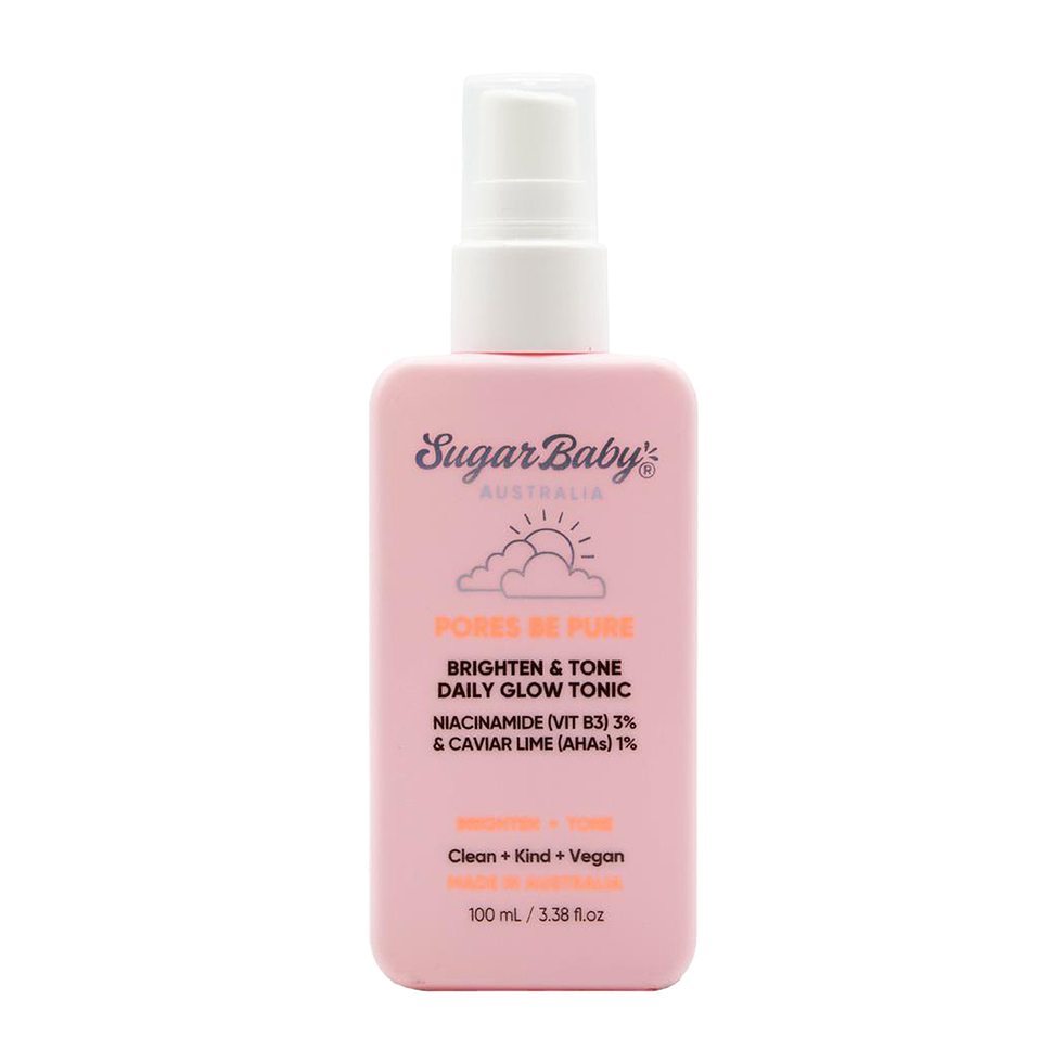 Sugar Baby Pores Be Pure Brighten & Tone Daily Glow Tonic 100ml ...