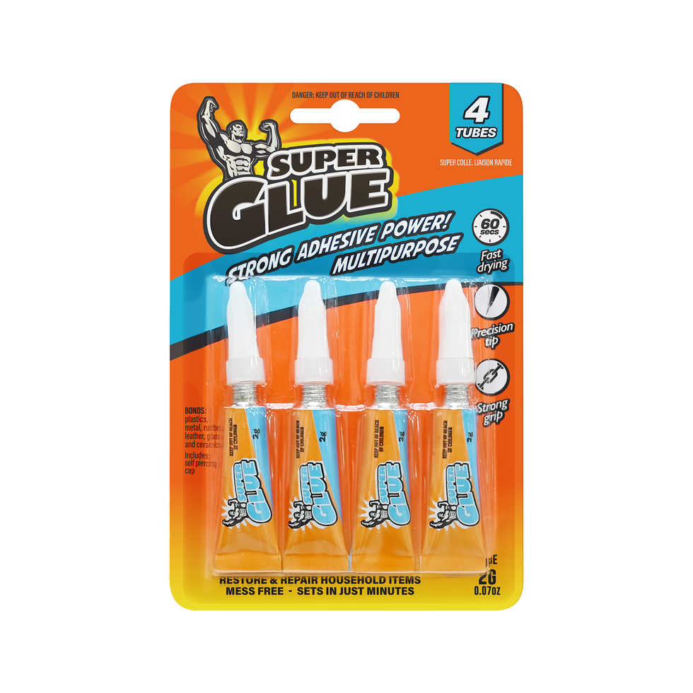 Super Glue 2g 4pk | Household | Crackerjack
