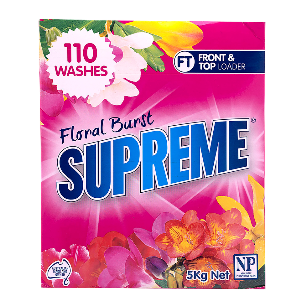 Supreme Floral Burst Laundry Powder 5kg | Household
