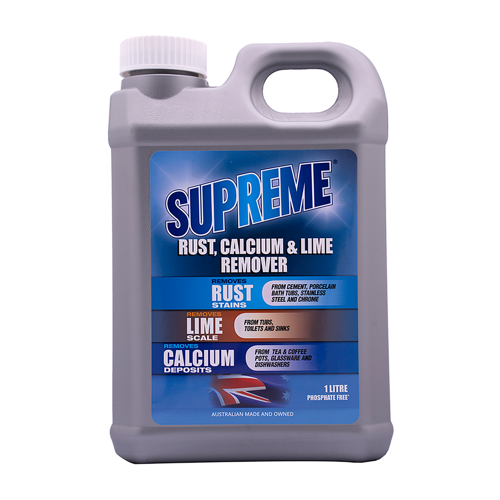 Supreme Rust, Calcium & Lime Remover 1L | Household