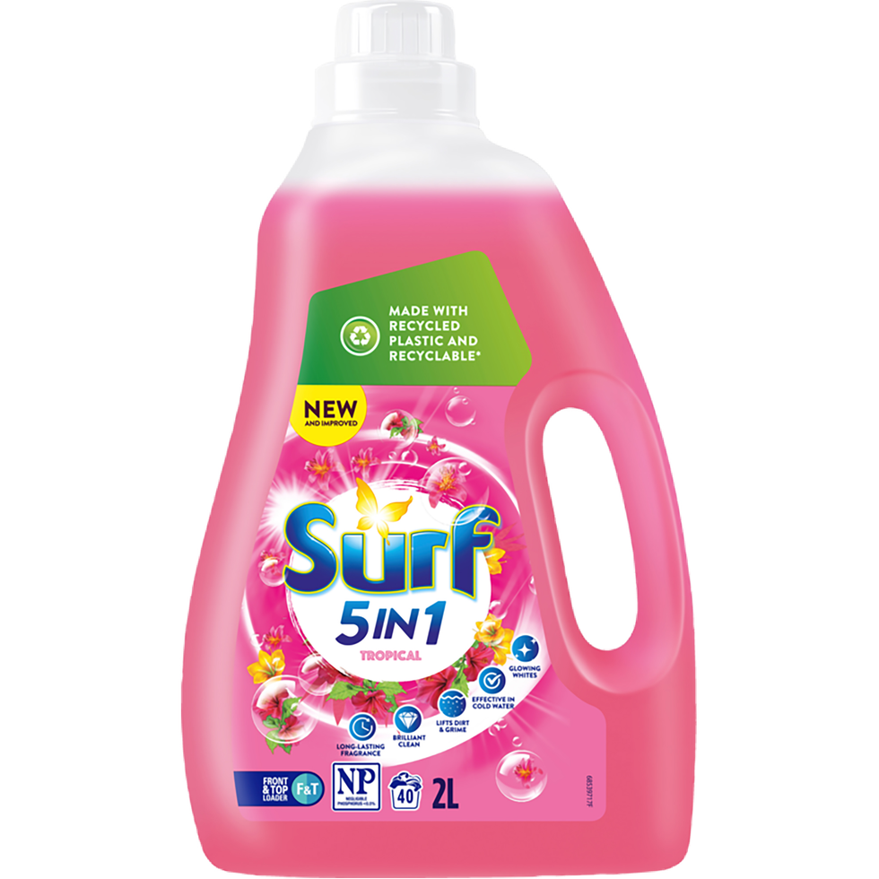 Surf Tropical Laundry Liquid 2L | Household | Crackerjack