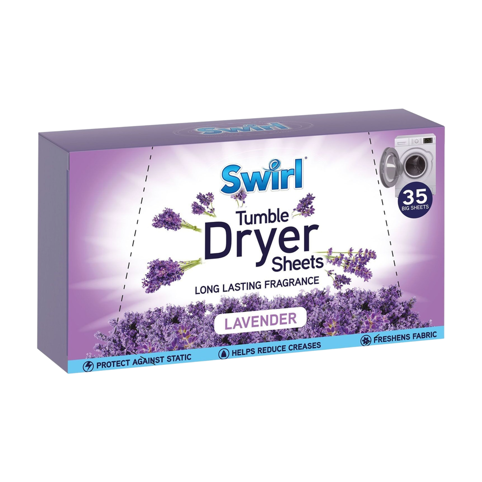 Swirl Dryer Sheets Lavender 35pk | Household | Crackerjack