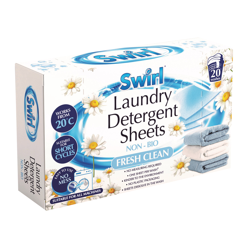 Swirl Laundry Detergent Sheets Fresh Clean 20pk | Household