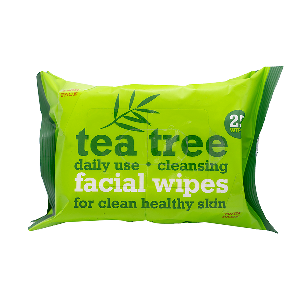 Tea Tree Facial Wipes Twin Pack | Health & Beauty