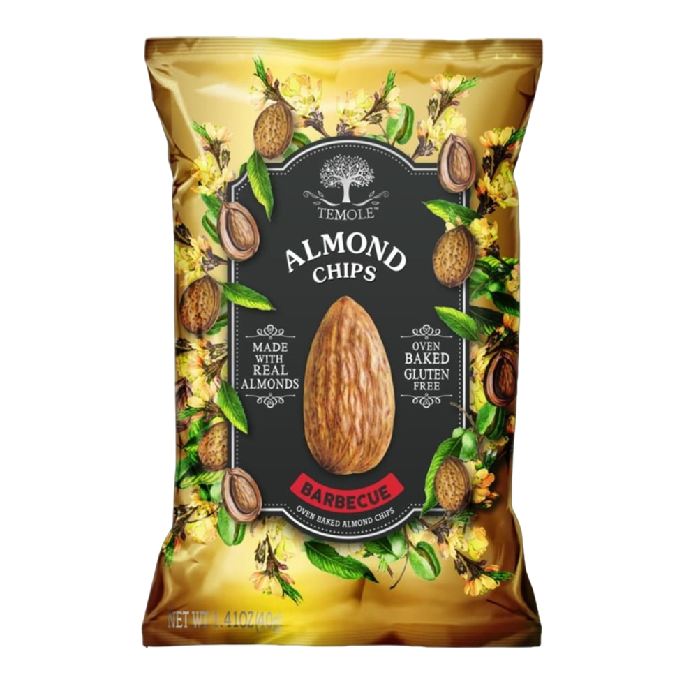 Temole Almond Chips Barbecue 40g This product has a Best Before date of ...
