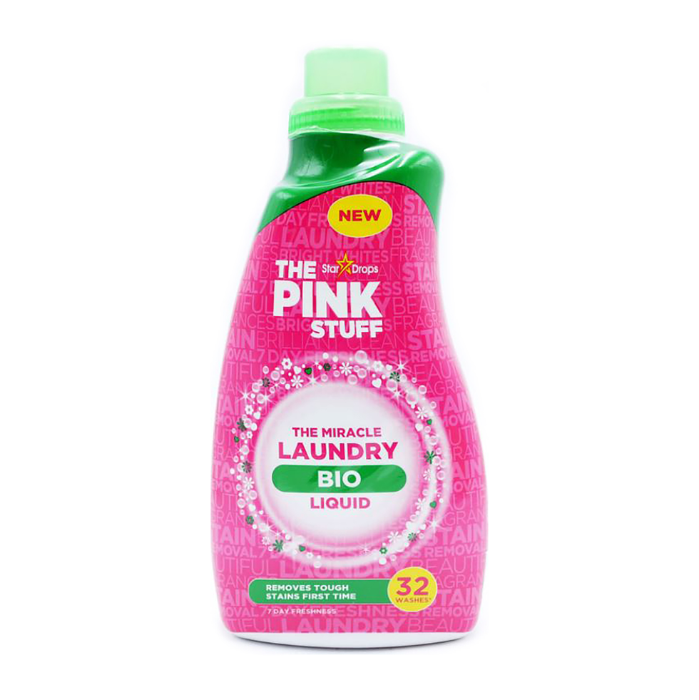 The Pink Stuff Bio Laundry Liquid 960ml | Household