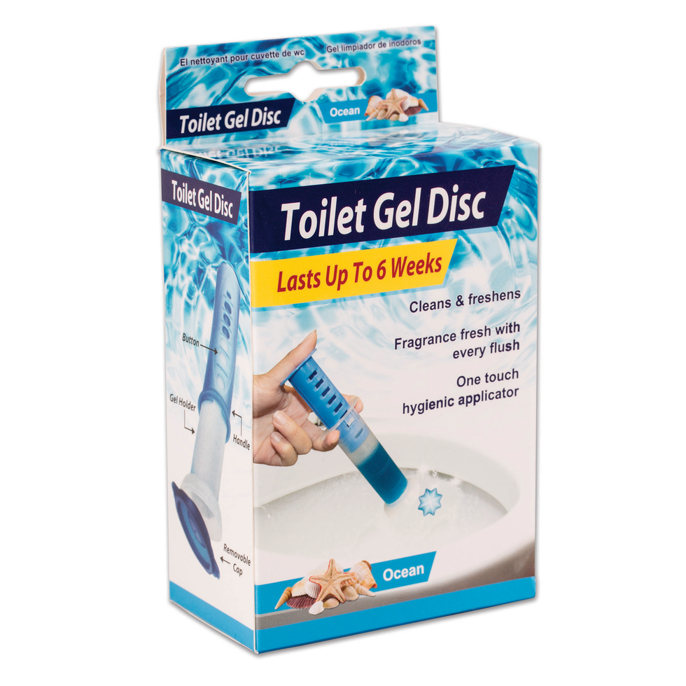 Toilet Cleaning Gel 6 Disc Assorted | Household | Crackerjack