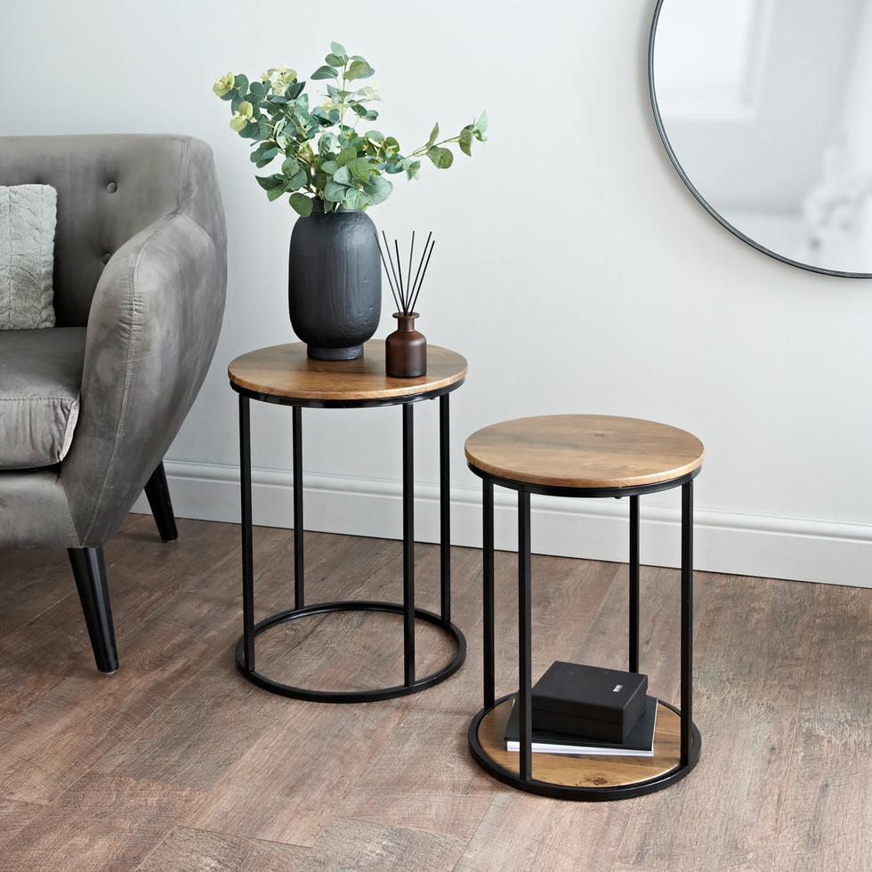 Tromso Nest Of 2 Round Tables | Furniture | Crackerjack