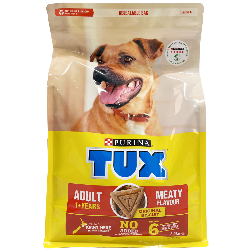 Tux Original Dry Dog food Meaty 2.5kg | Pet | Crackerjack